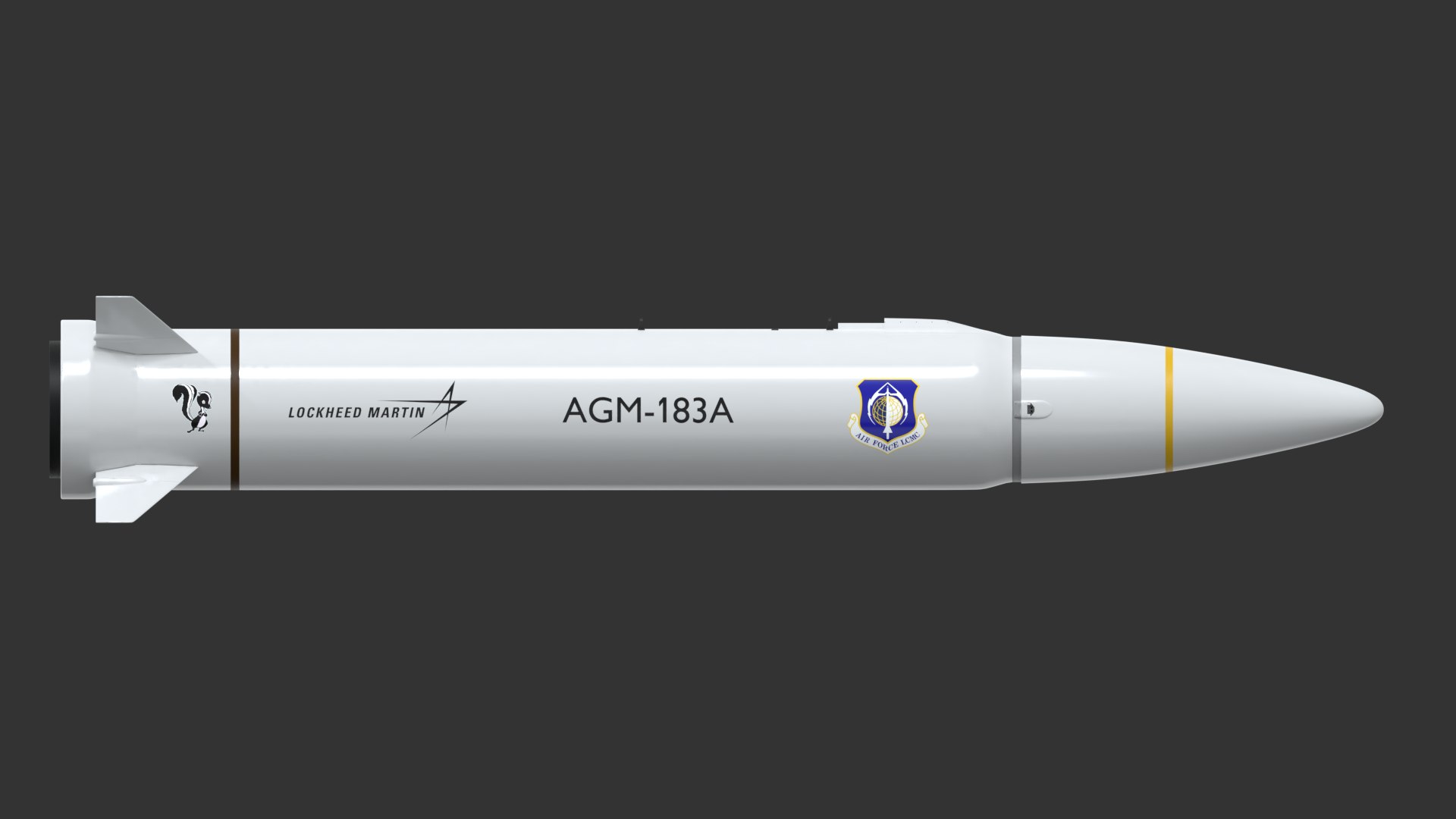 Agm-183a Arrw Missile Model - TurboSquid 1418032