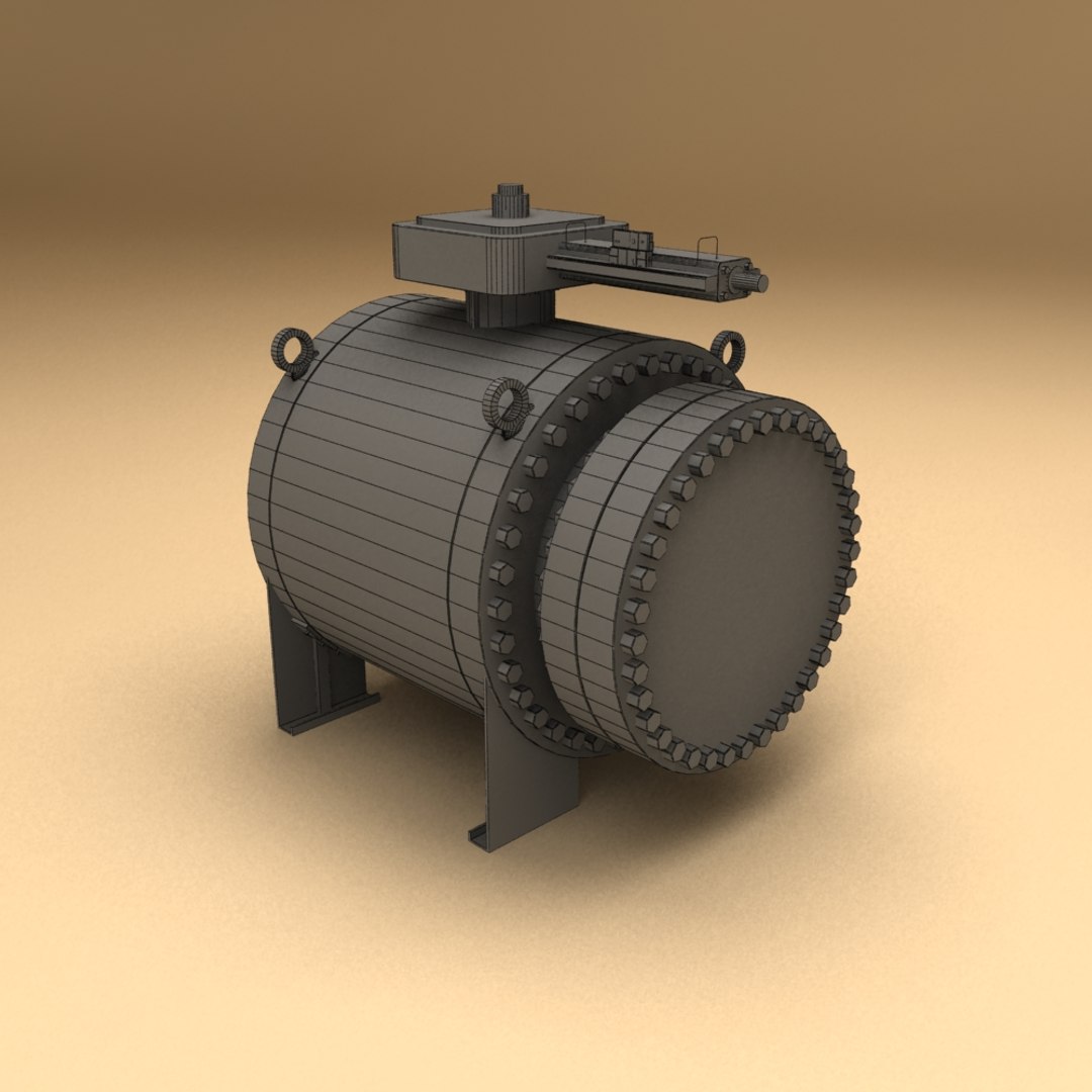 3d Model Flow Valve