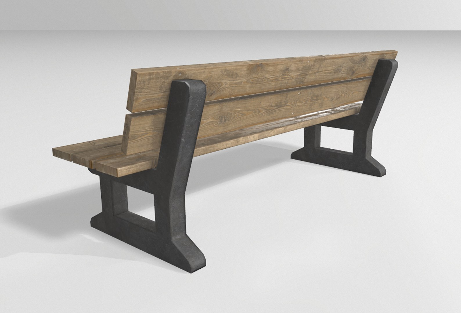 3D Bench Pbr Blender - TurboSquid 1546303