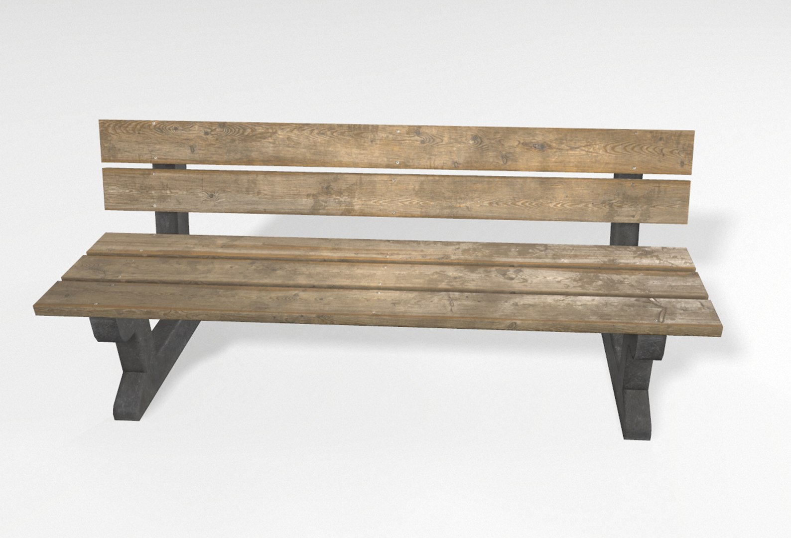 3D Bench Pbr Blender - TurboSquid 1546303