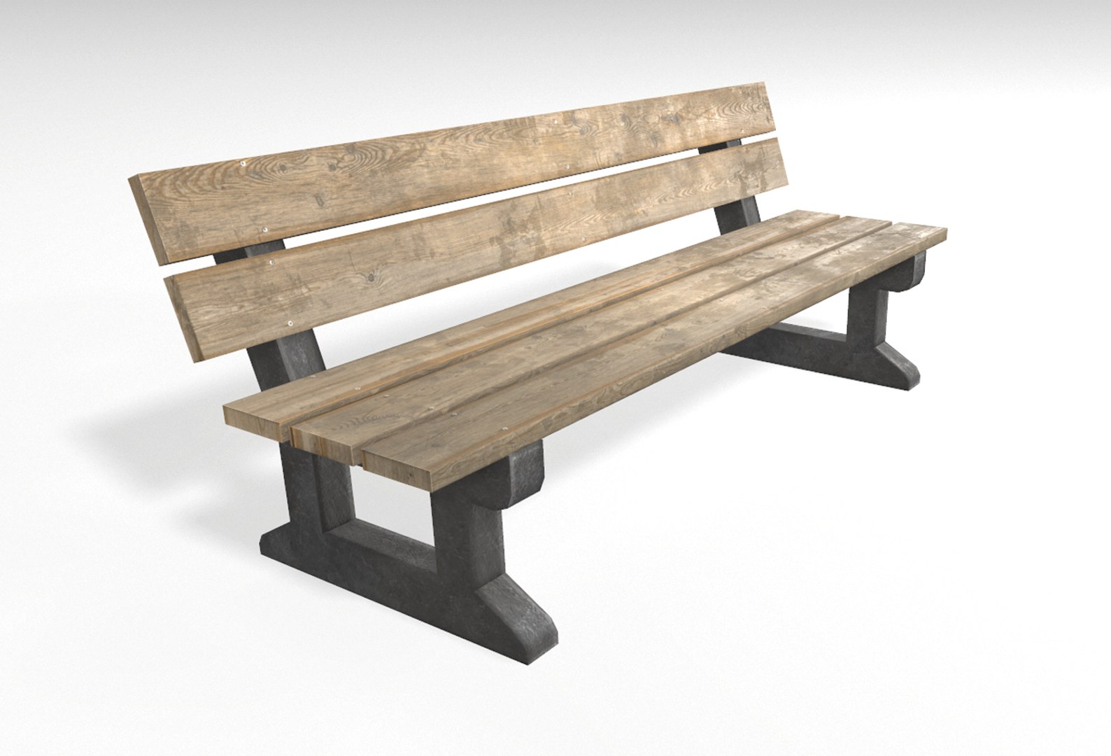 3D Bench Pbr Blender - TurboSquid 1546303