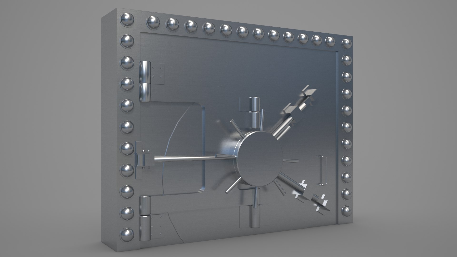 3D Bank Vault Model - TurboSquid 1539127