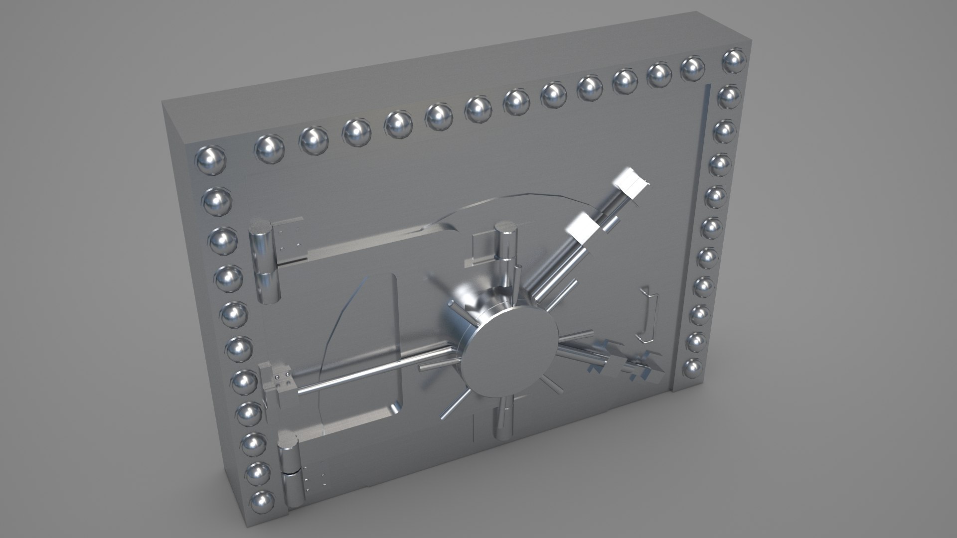 3D Bank Vault Model - TurboSquid 1539127