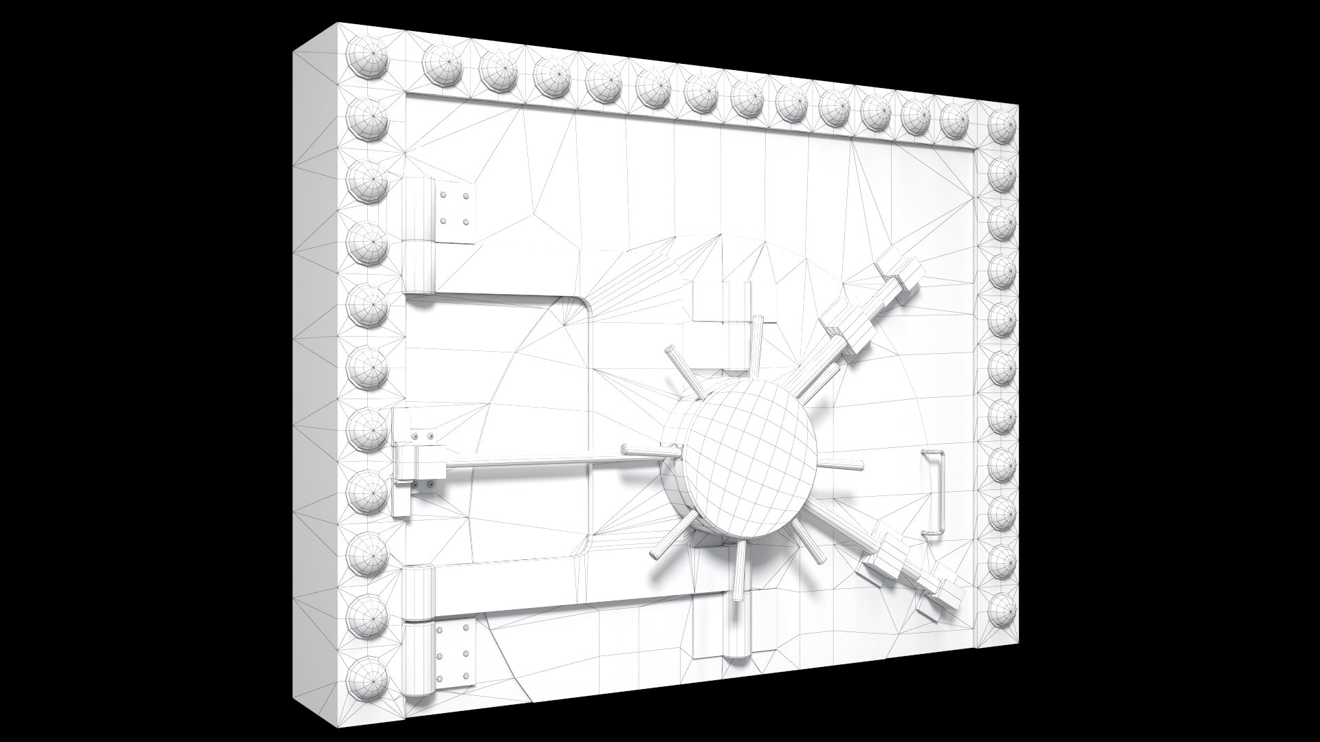 3D Bank Vault Model - TurboSquid 1539127