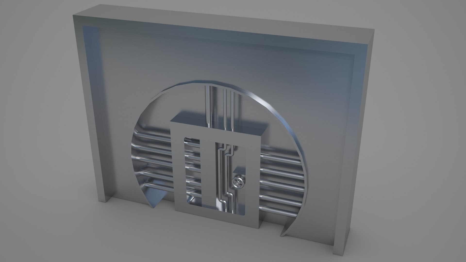 3D Bank Vault Model - TurboSquid 1539127