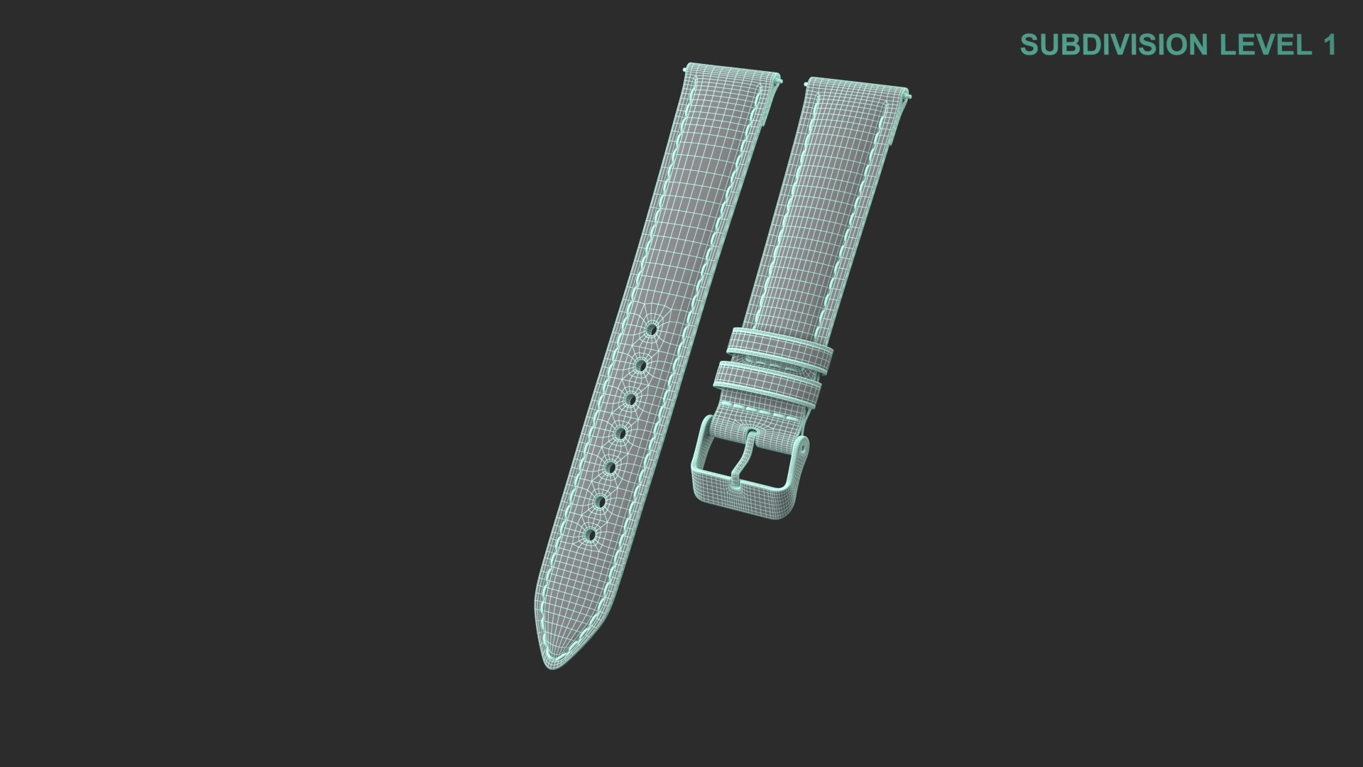 Watch Band 3D Model - TurboSquid 2158721