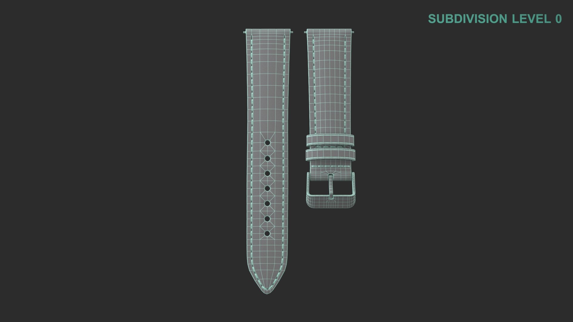 Watch Band 3D Model - TurboSquid 2158721