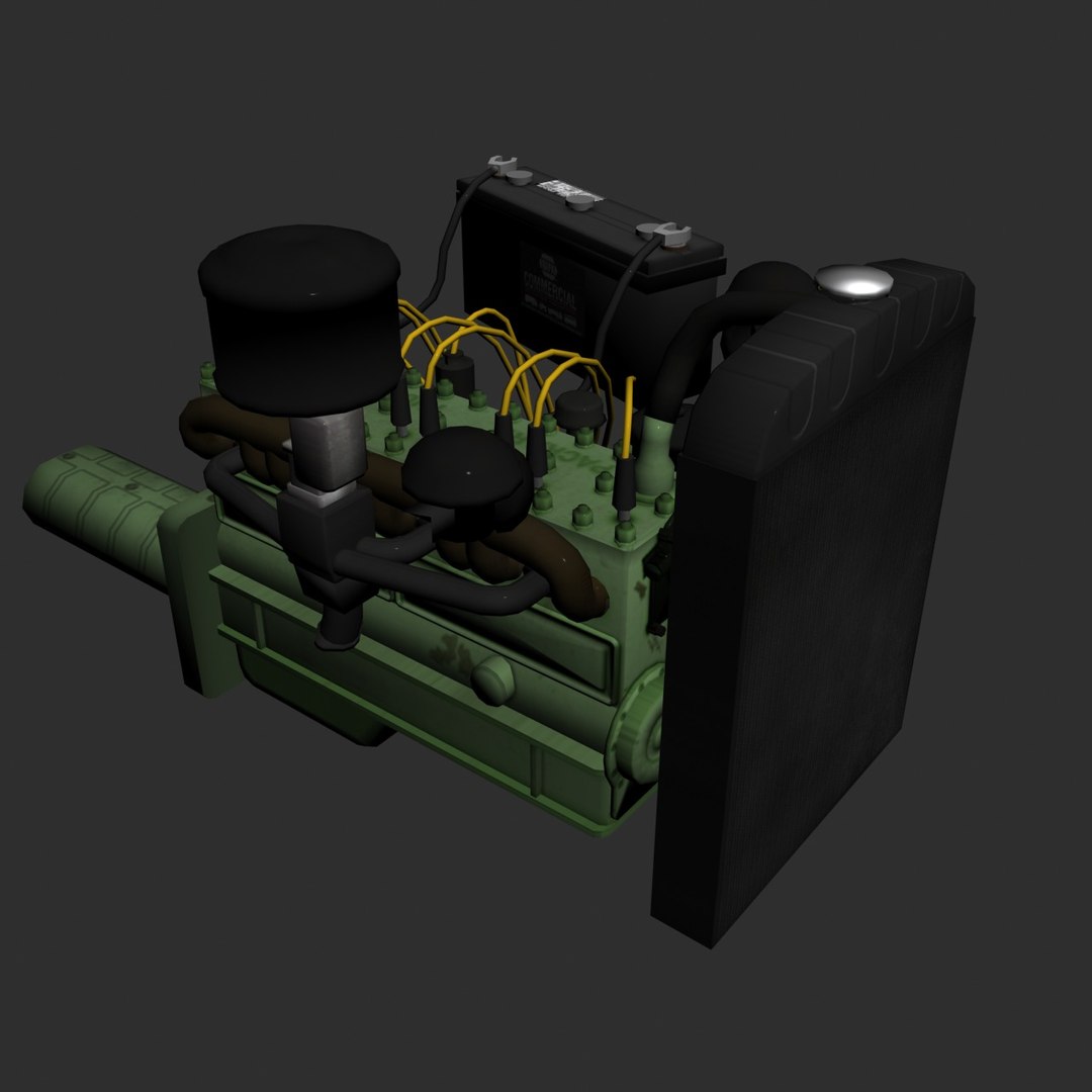 max low-poly 4 engine