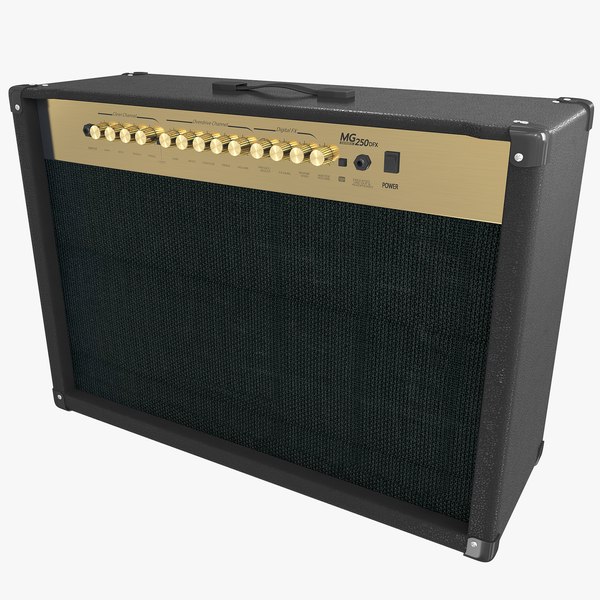 guitar amp c4d