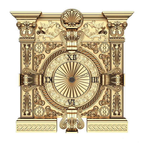 Wall Clock STL Models for Download | TurboSquid