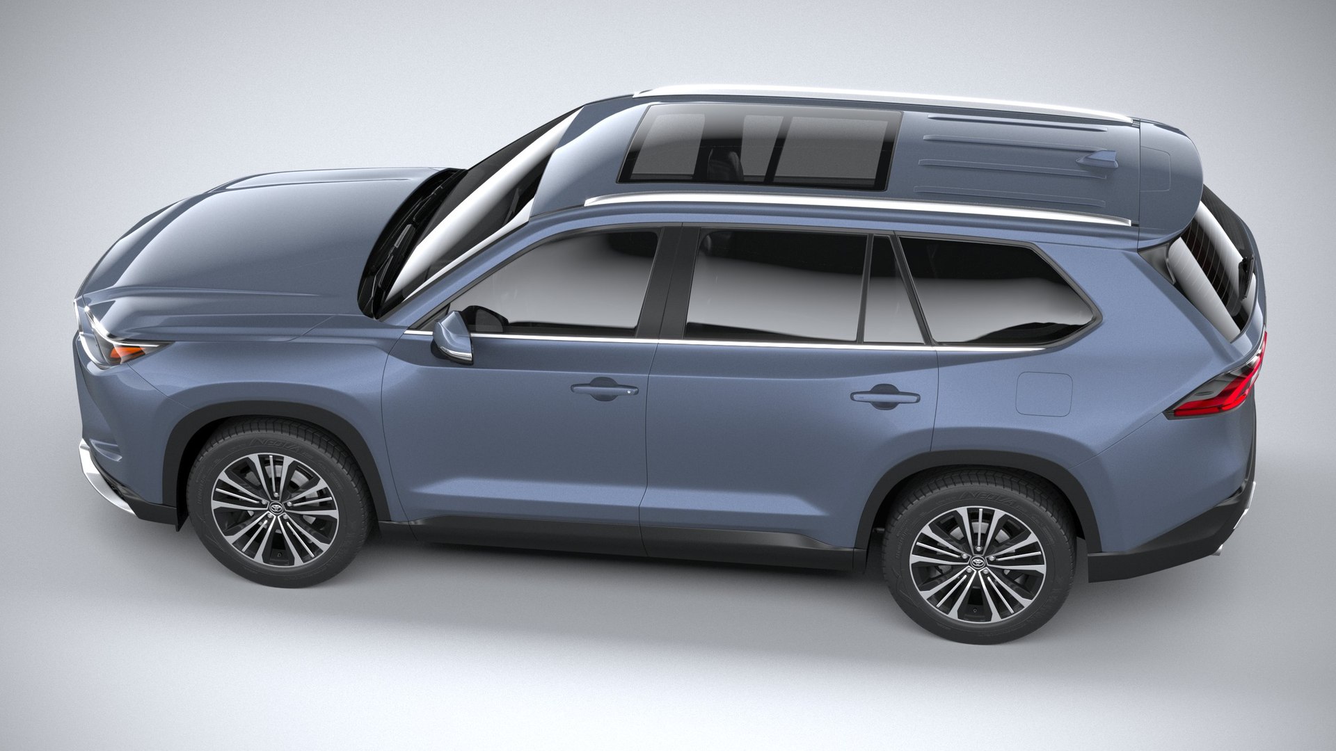 3D Model Toyota Grand Highlander Platinum 2024 - TurboSquid 2041530