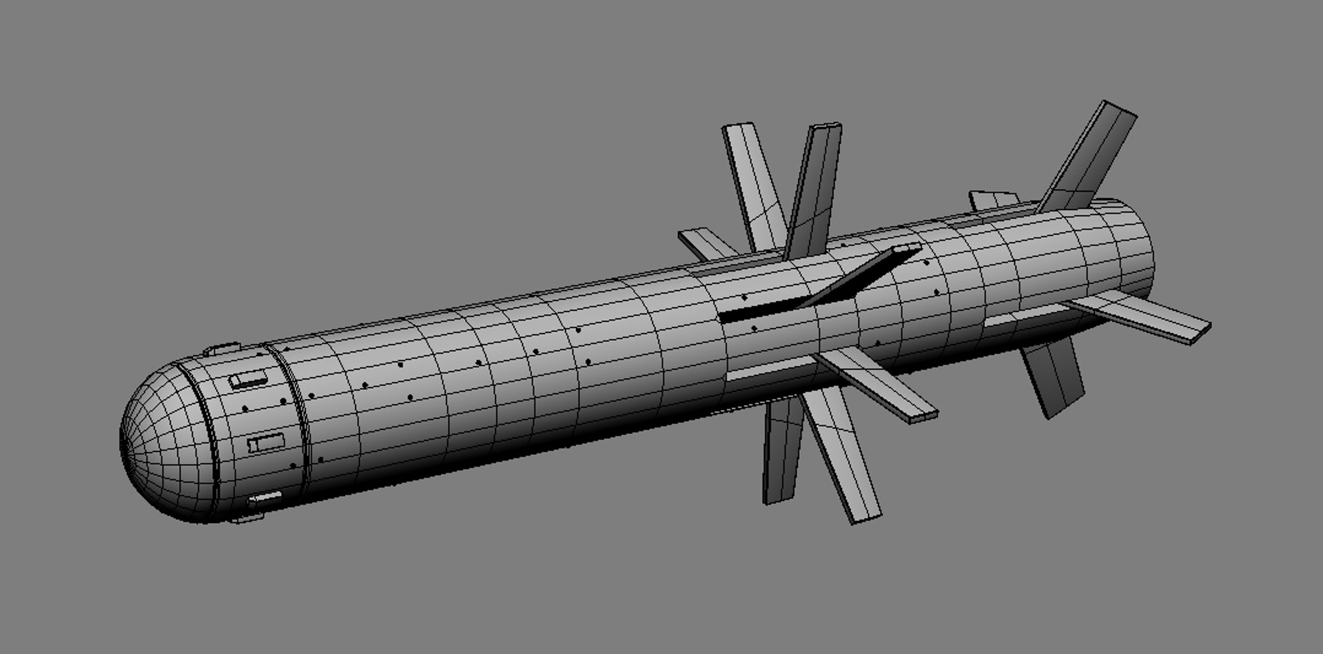 3d obj rocket javelin fgm-148
