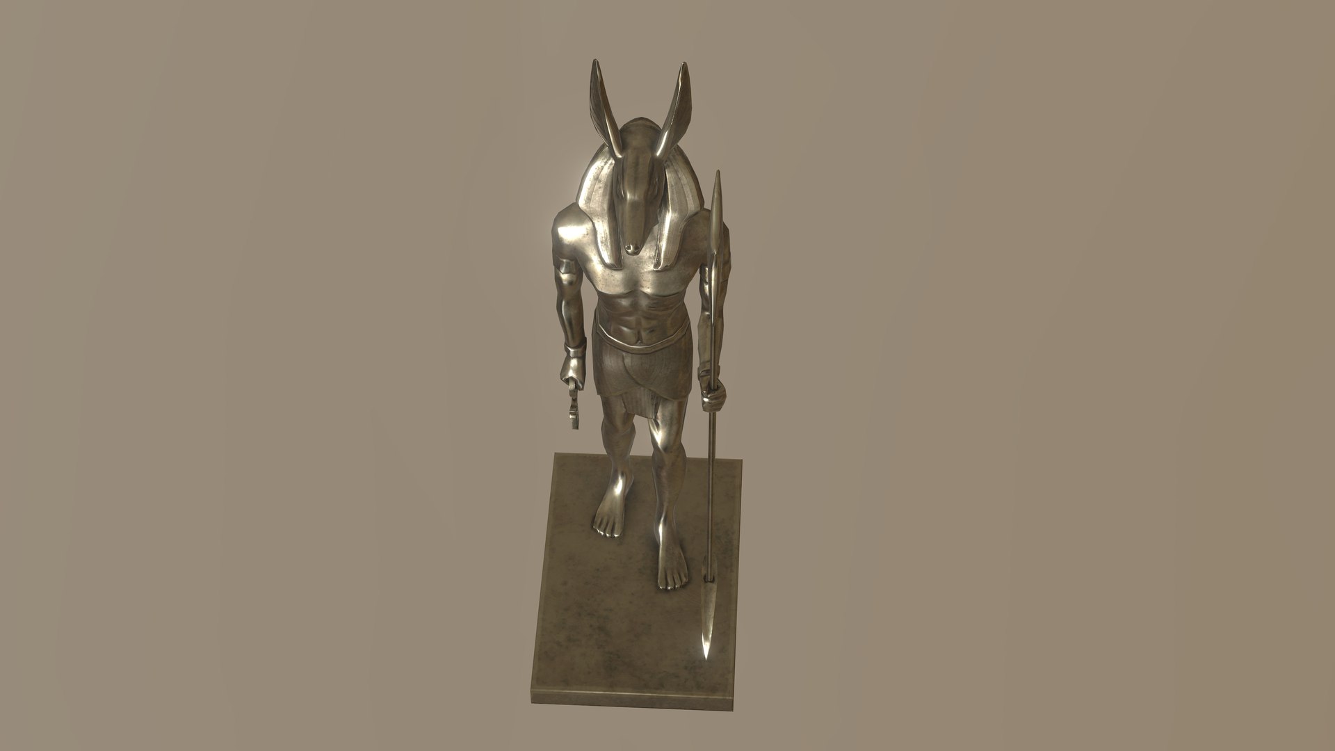 3D Anubis Statue 3d Model Ready For Print - TurboSquid 2281442
