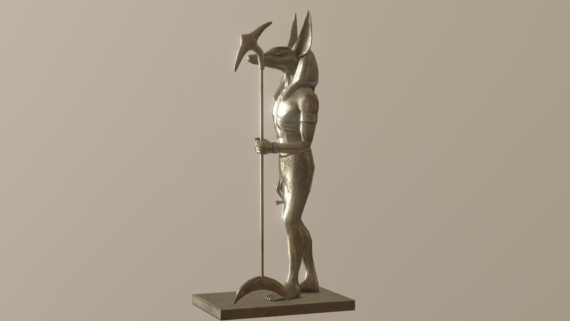 3D Anubis Statue 3d Model Ready For Print - TurboSquid 2281442