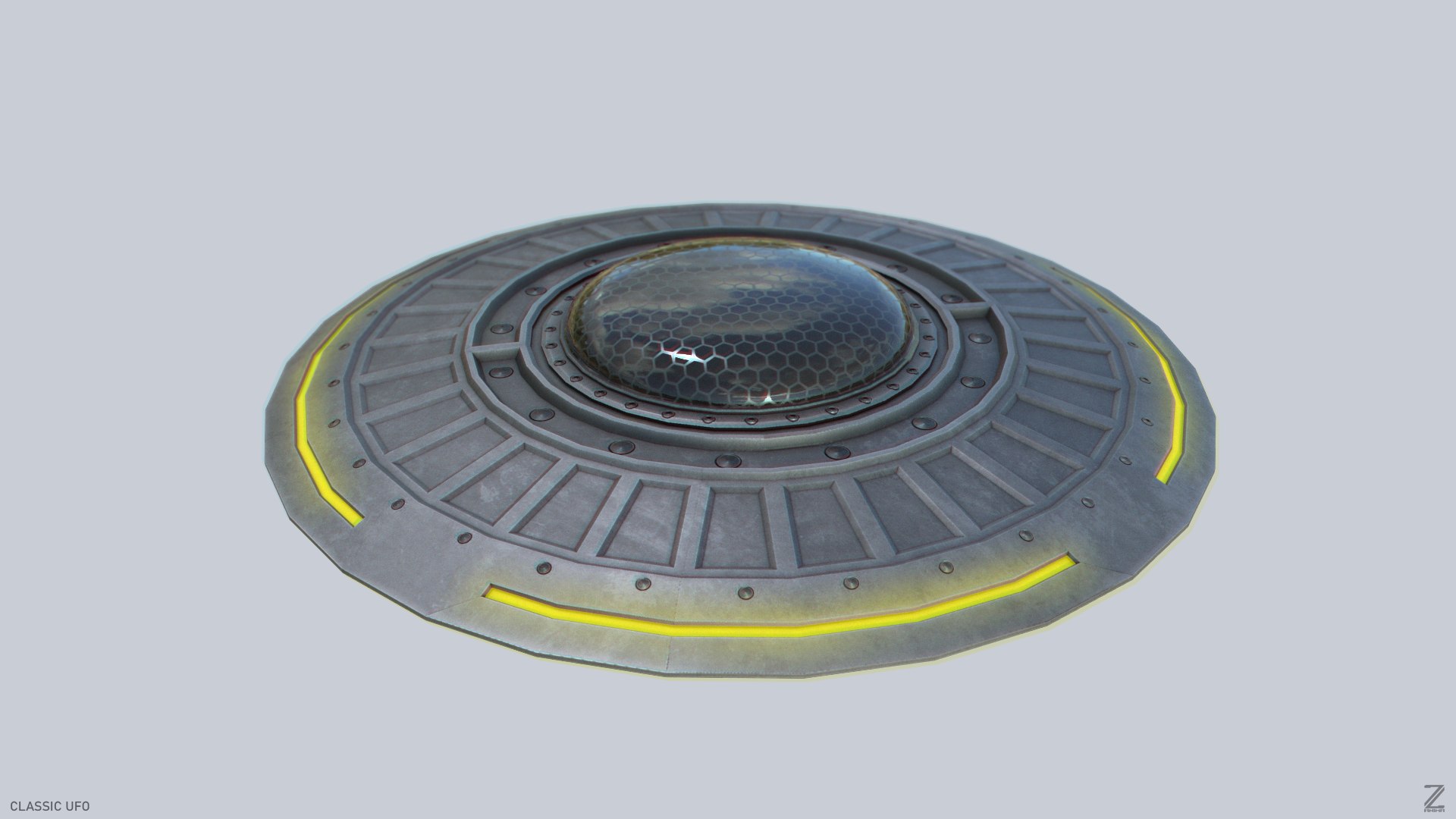 Classic UFO Collection 3D Model - TurboSquid 2244780