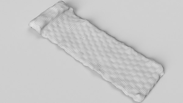3D mesh sleeping pad model - TurboSquid 1611290