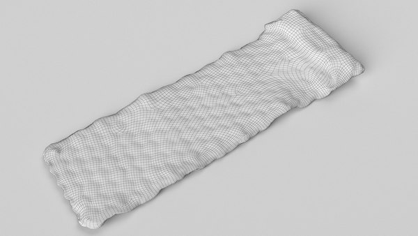 3D mesh sleeping pad model - TurboSquid 1611290