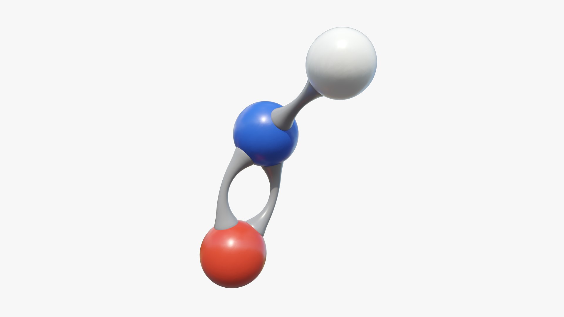 3D Model Nitroxyl Molecule With PBR 4K 8K - TurboSquid 1944872