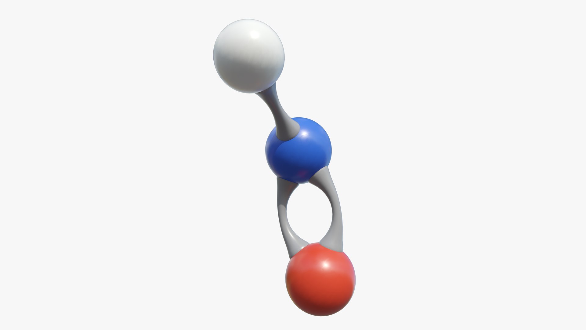 3D Model Nitroxyl Molecule With PBR 4K 8K - TurboSquid 1944872