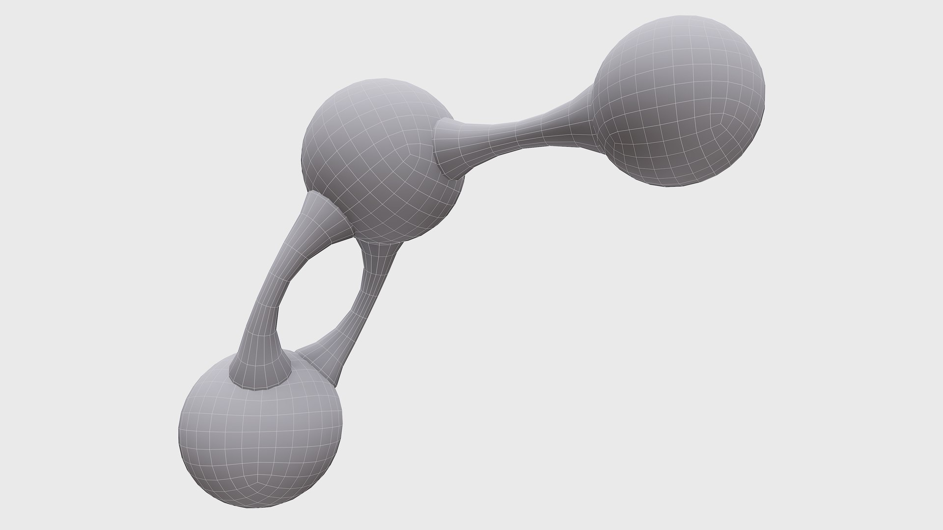 3D Model Nitroxyl Molecule With PBR 4K 8K - TurboSquid 1944872