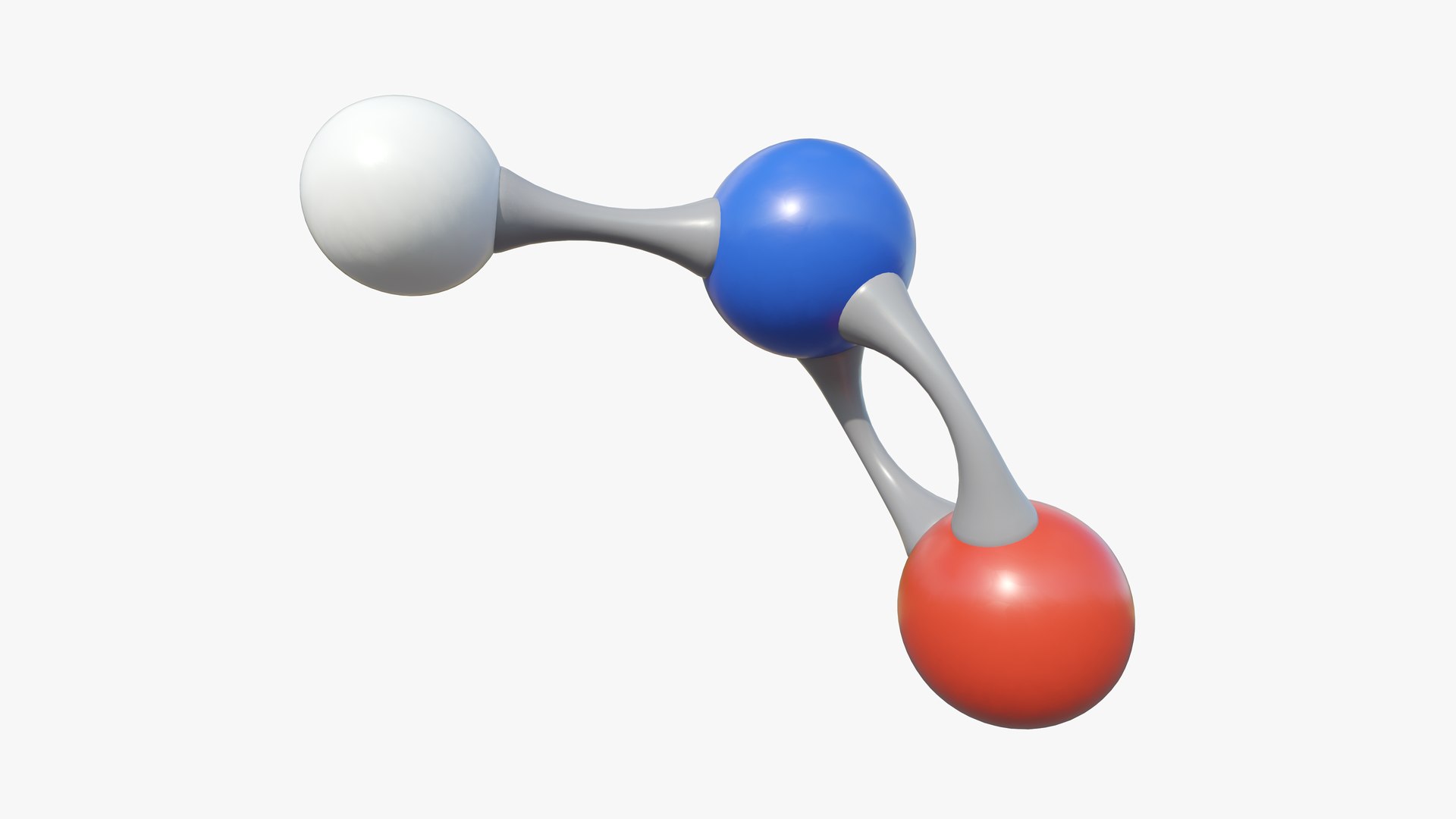 3D Model Nitroxyl Molecule With PBR 4K 8K - TurboSquid 1944872
