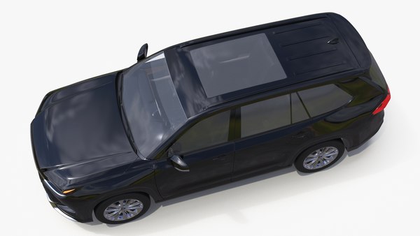 modelo 3d Toyota Grand Highlander 2024 Negro Simplificado - TurboSquid ...