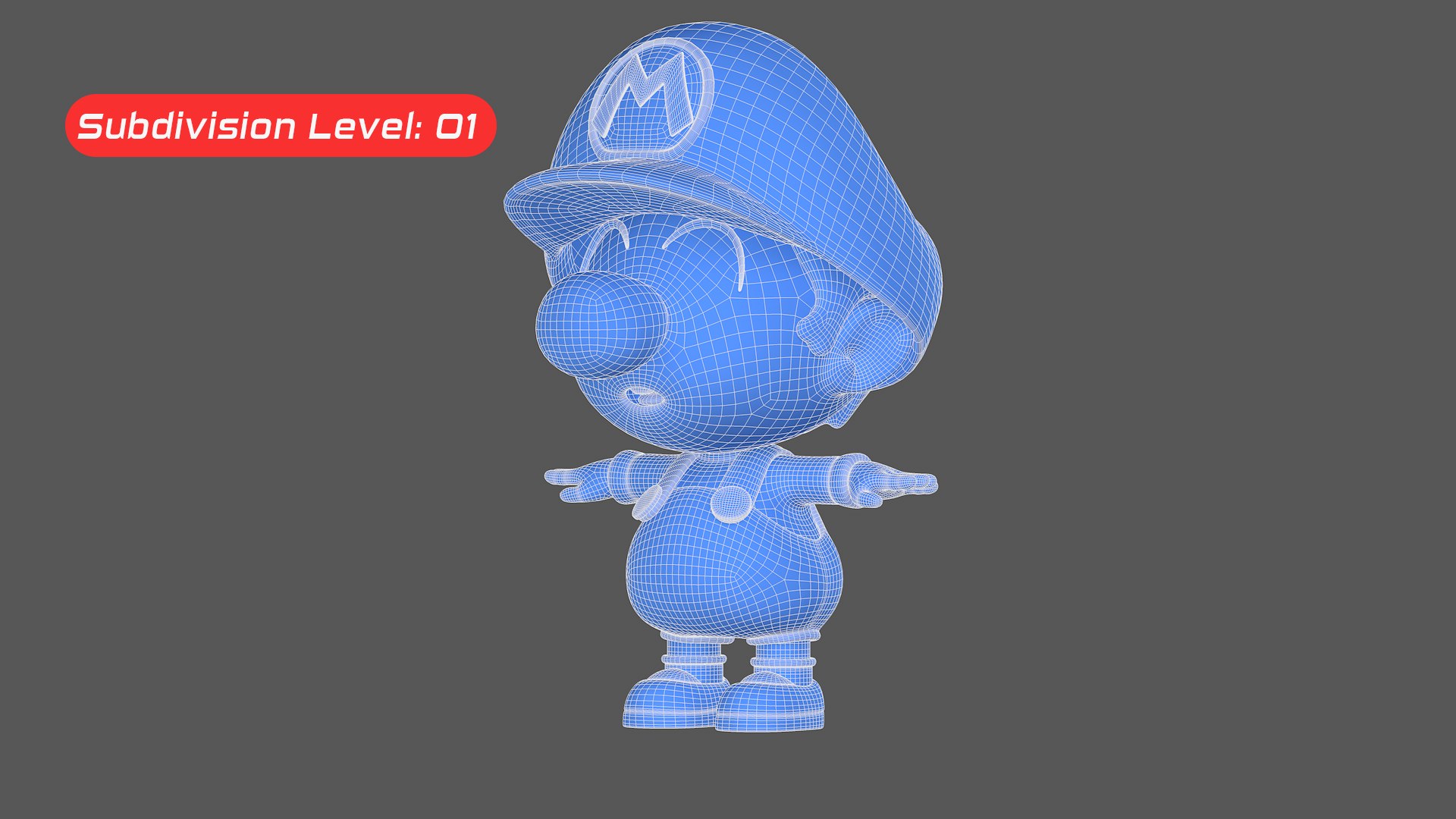 3D Baby Super Mario Character 8k Model - TurboSquid 1828607