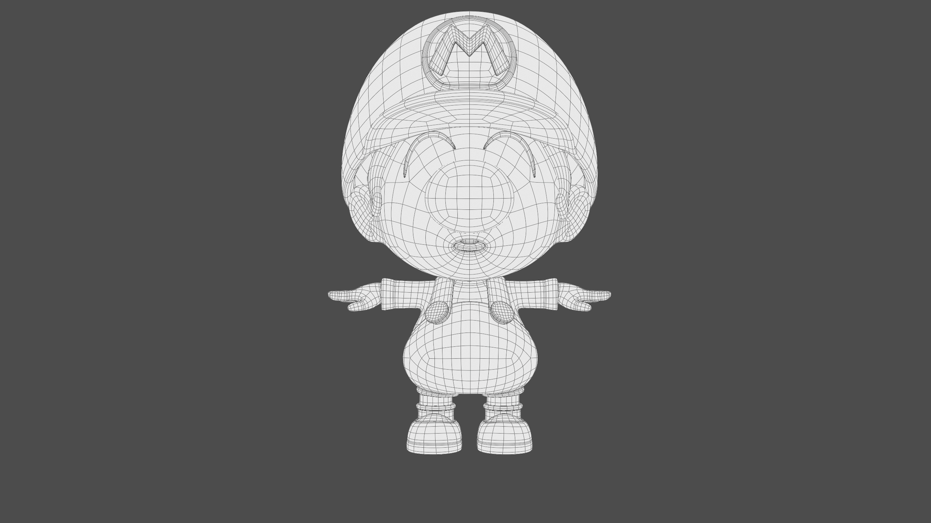 3D Baby Super Mario Character 8k Model - TurboSquid 1828607
