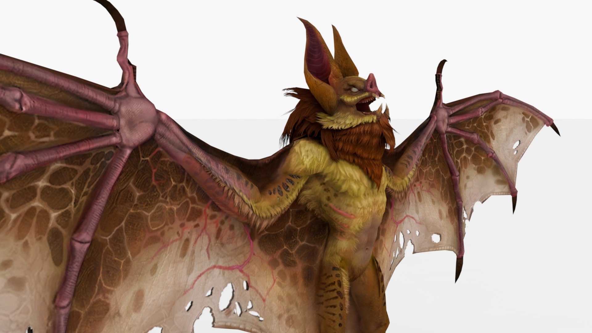 3D 3in1 Bat Rigged And Animated - TurboSquid 2343886