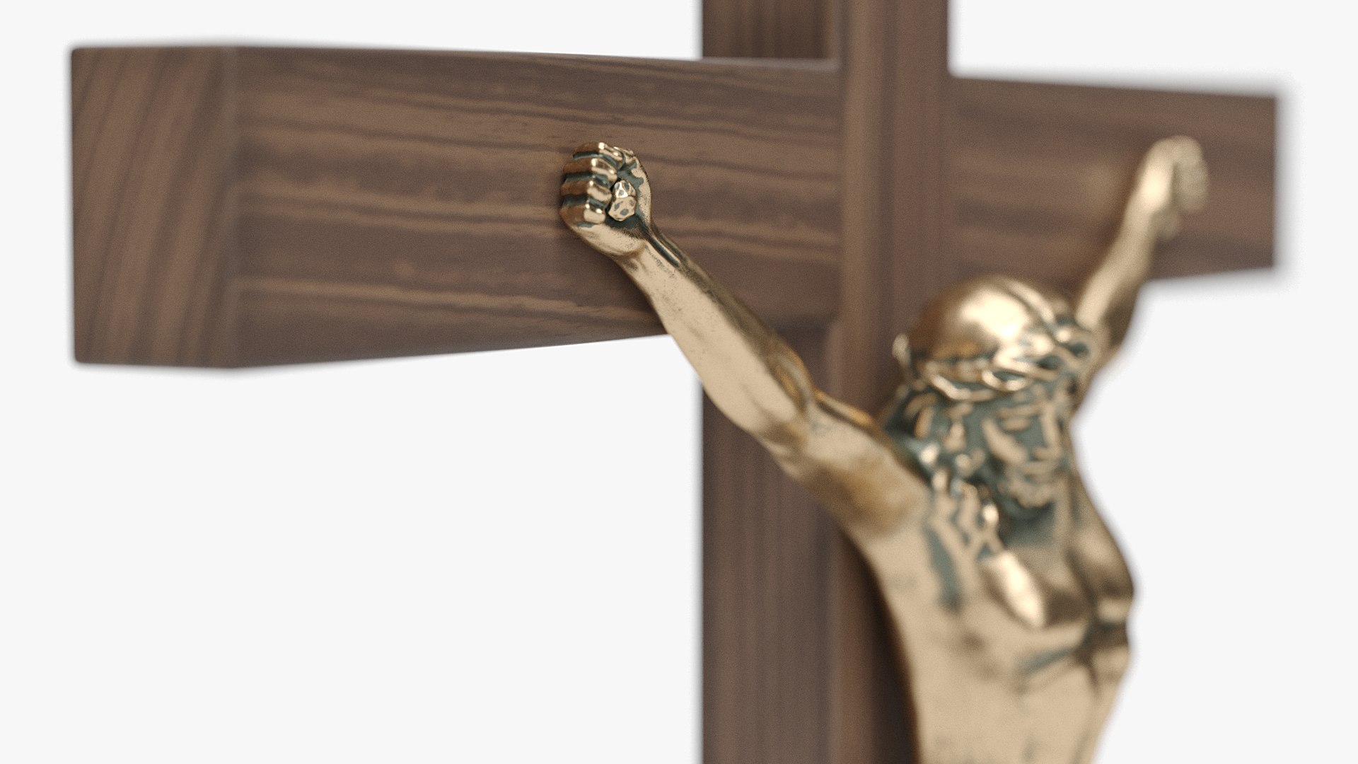 Realistic Crucifix 3D - TurboSquid 1464188