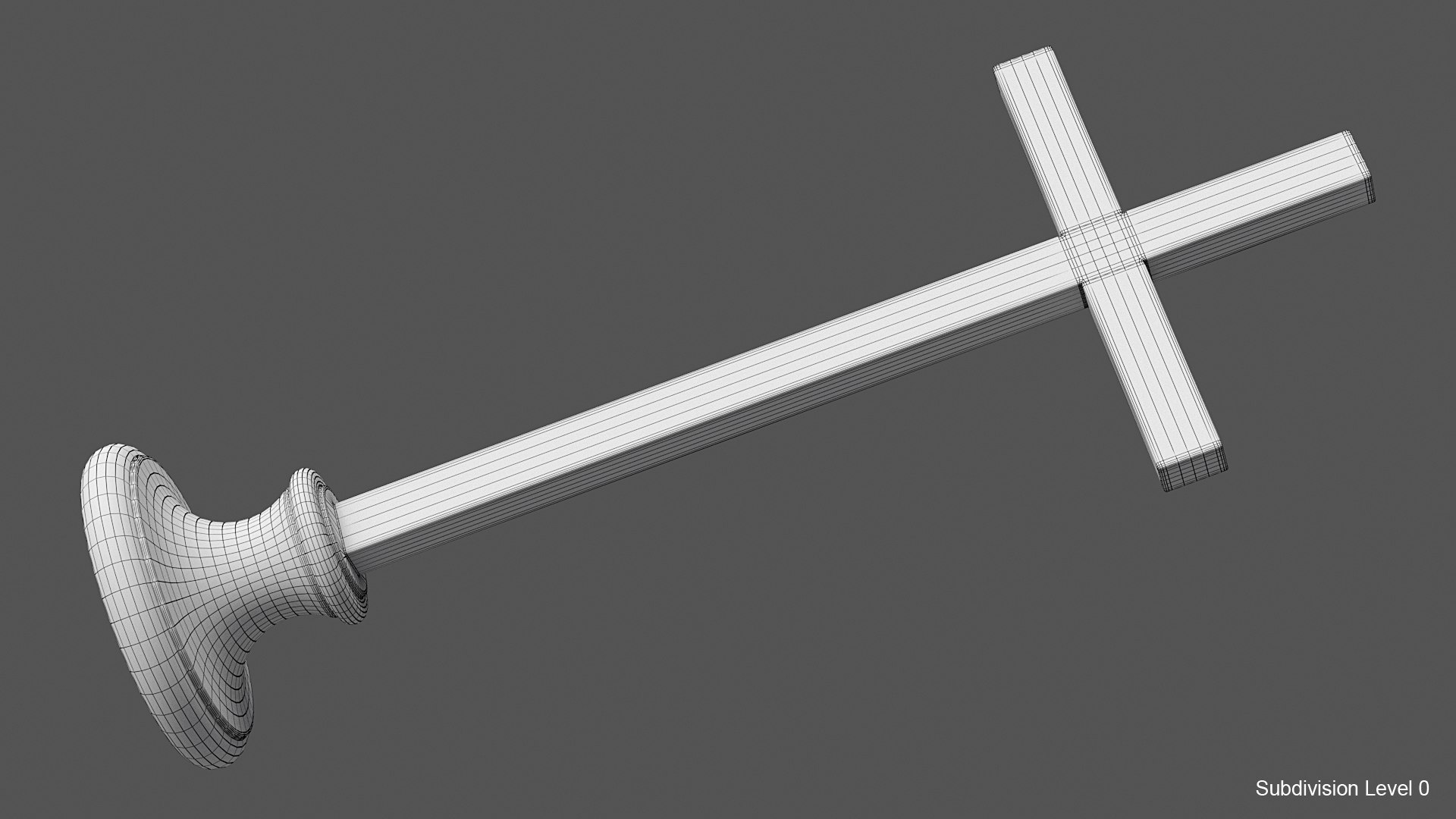 Realistic Crucifix 3D - TurboSquid 1464188