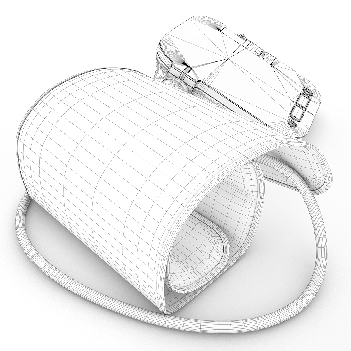 3d model omron blood pressure monitor