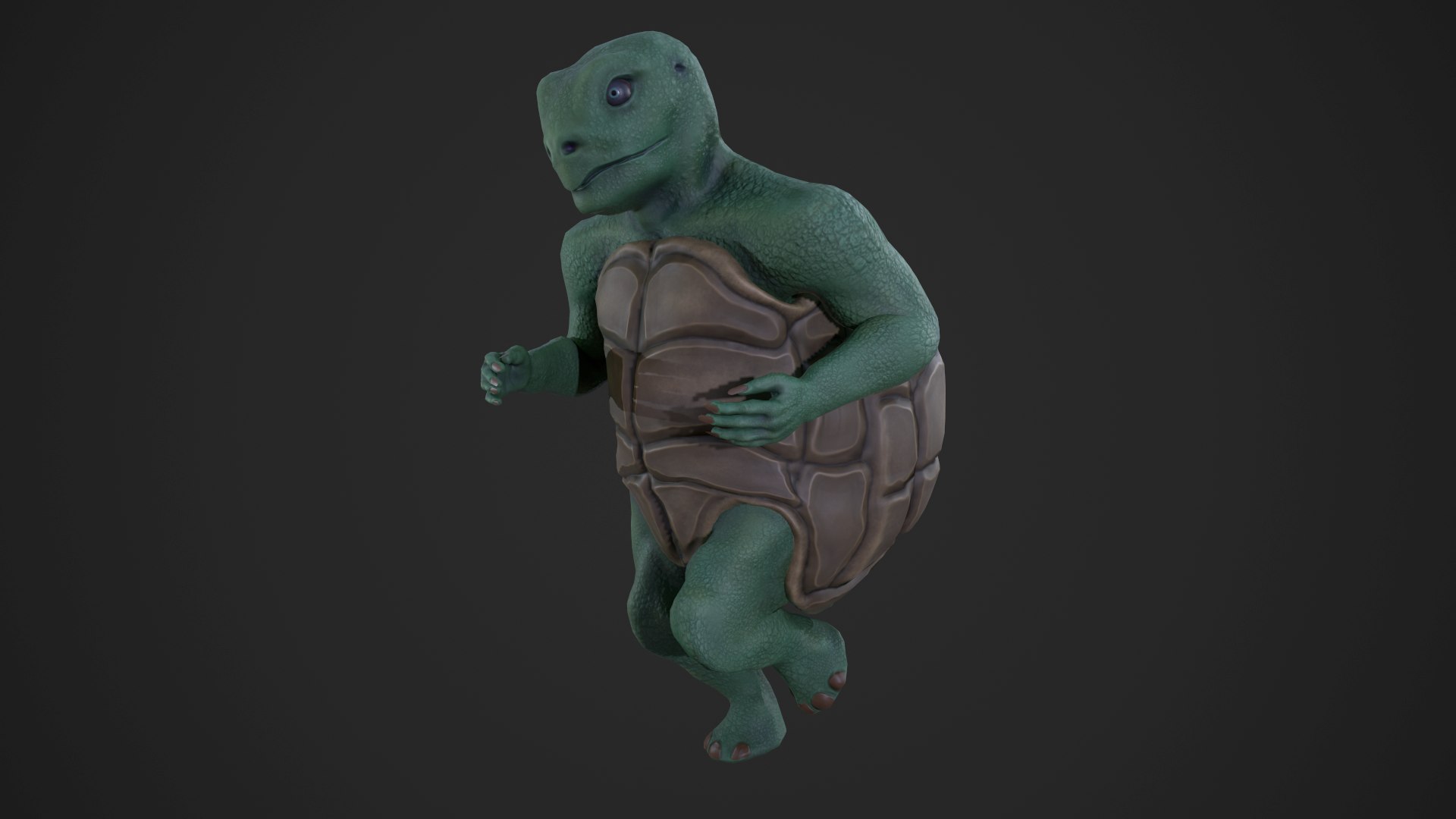 3D turtle character - TurboSquid 1527007