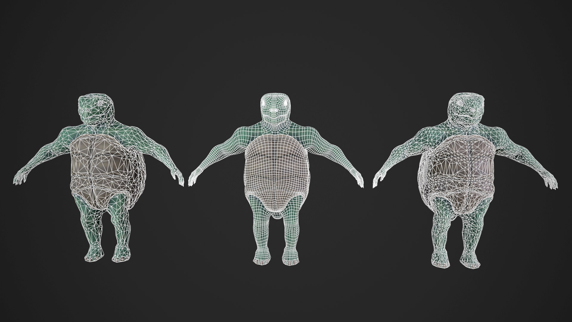 3D turtle character - TurboSquid 1527007