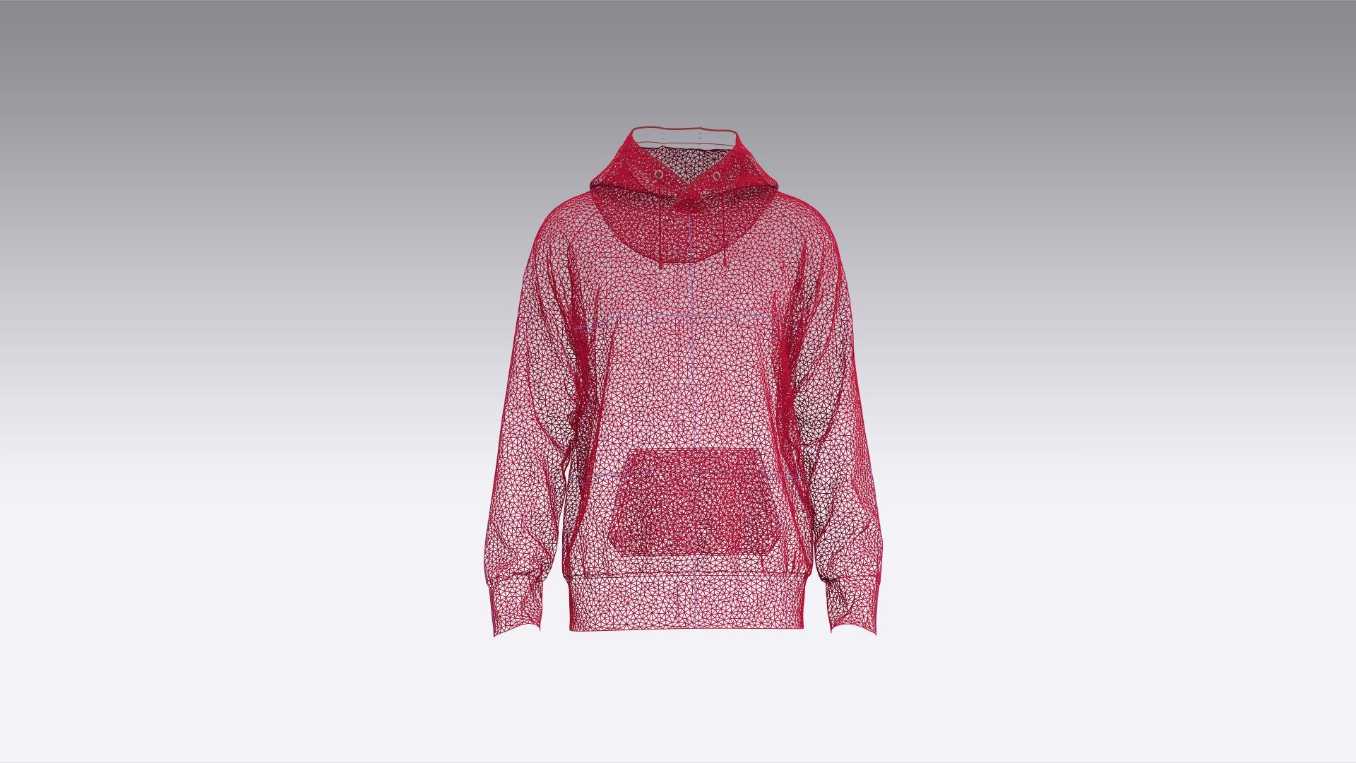 3D Hooded Sweatshirt Model - TurboSquid 1804110