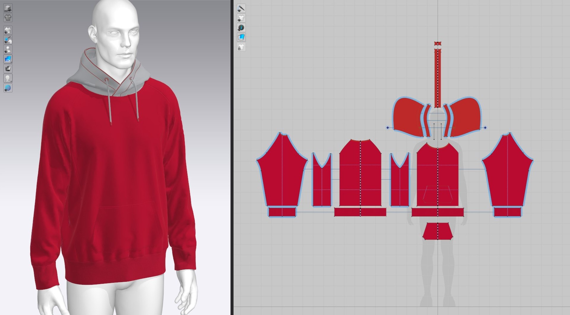3D Hooded Sweatshirt Model - TurboSquid 1804110