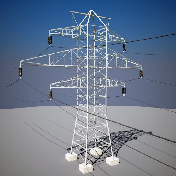 3d electric line