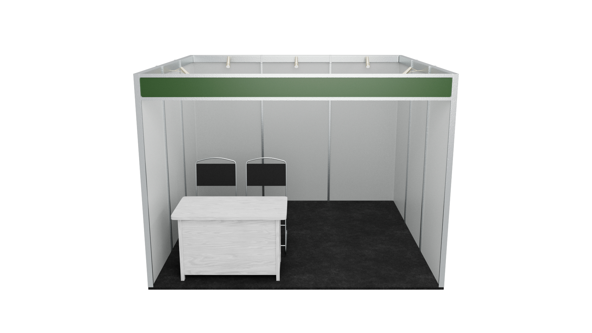 Exhibition Stand 3X3 3D Model - TurboSquid 2214267