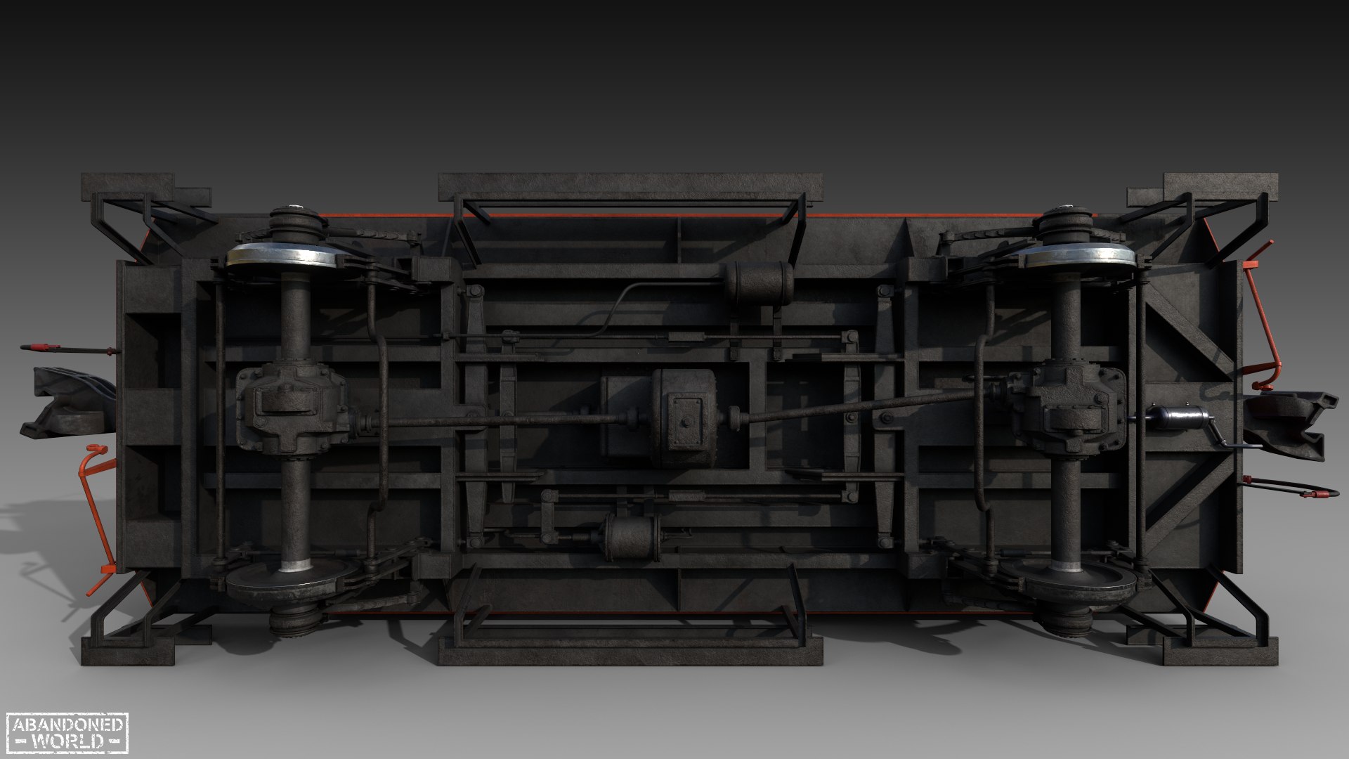 Soviet Railroad Trolley MK2-15 3D - TurboSquid 2069231