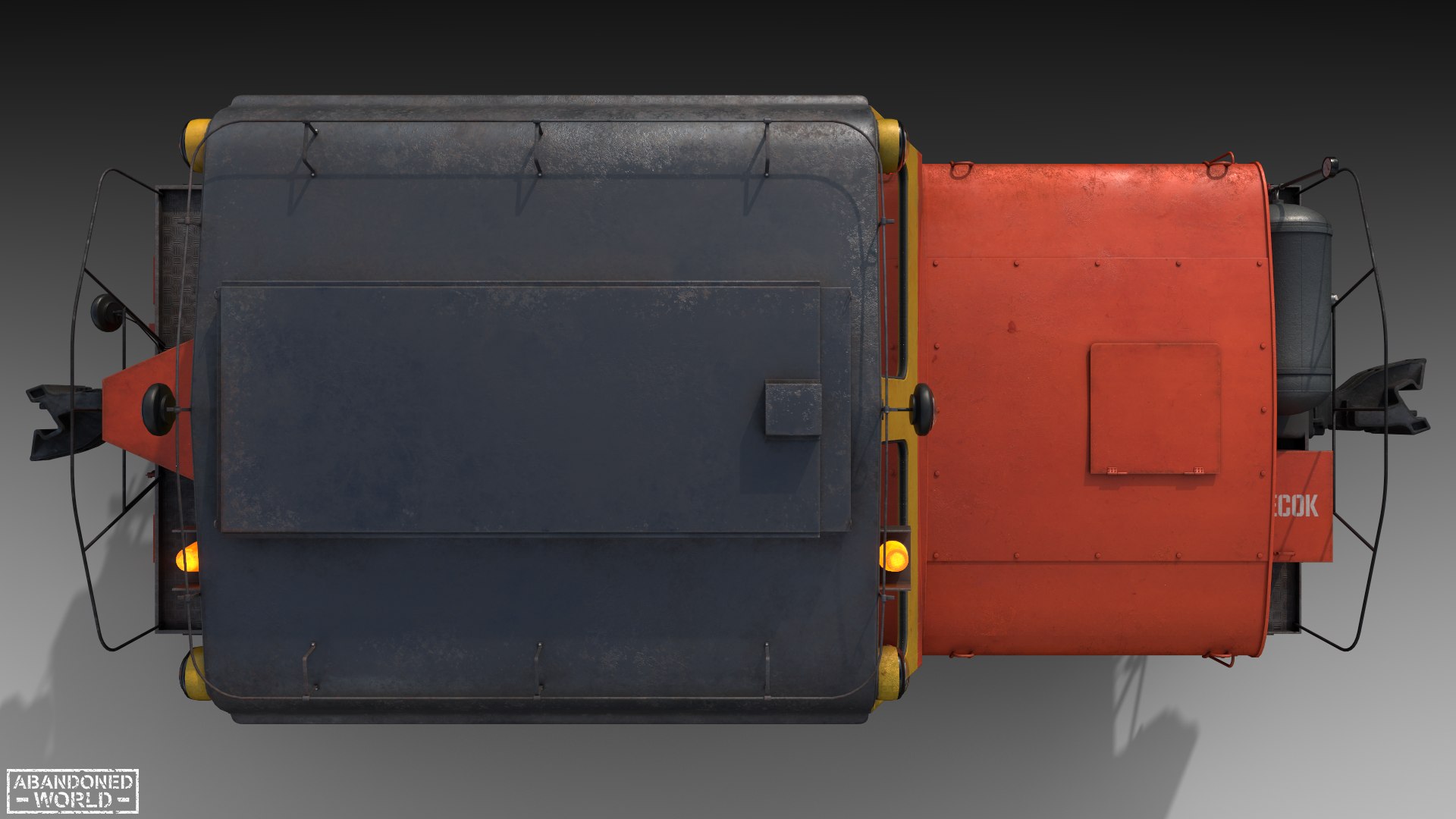 Soviet Railroad Trolley MK2-15 3D - TurboSquid 2069231