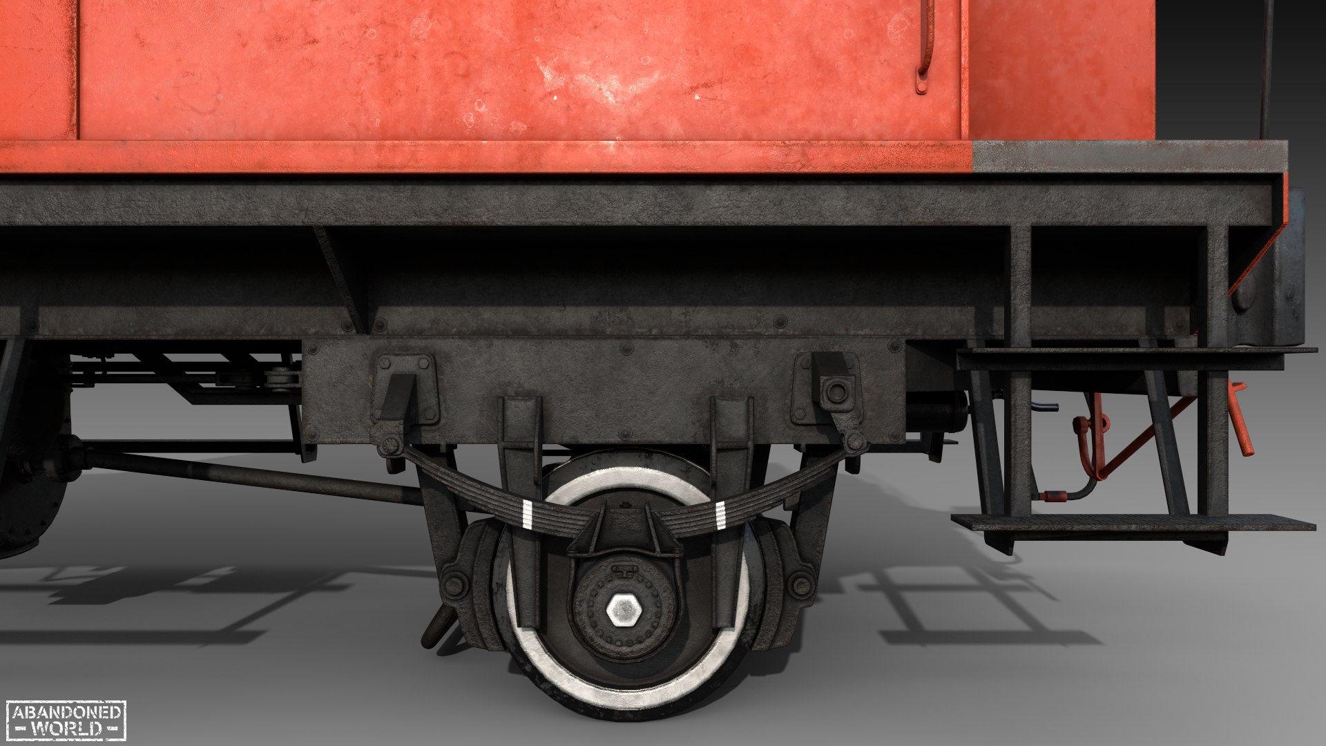 Soviet Railroad Trolley MK2-15 3D - TurboSquid 2069231