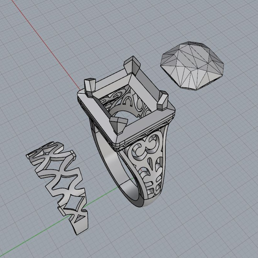 3D Ring Model - TurboSquid 1393374