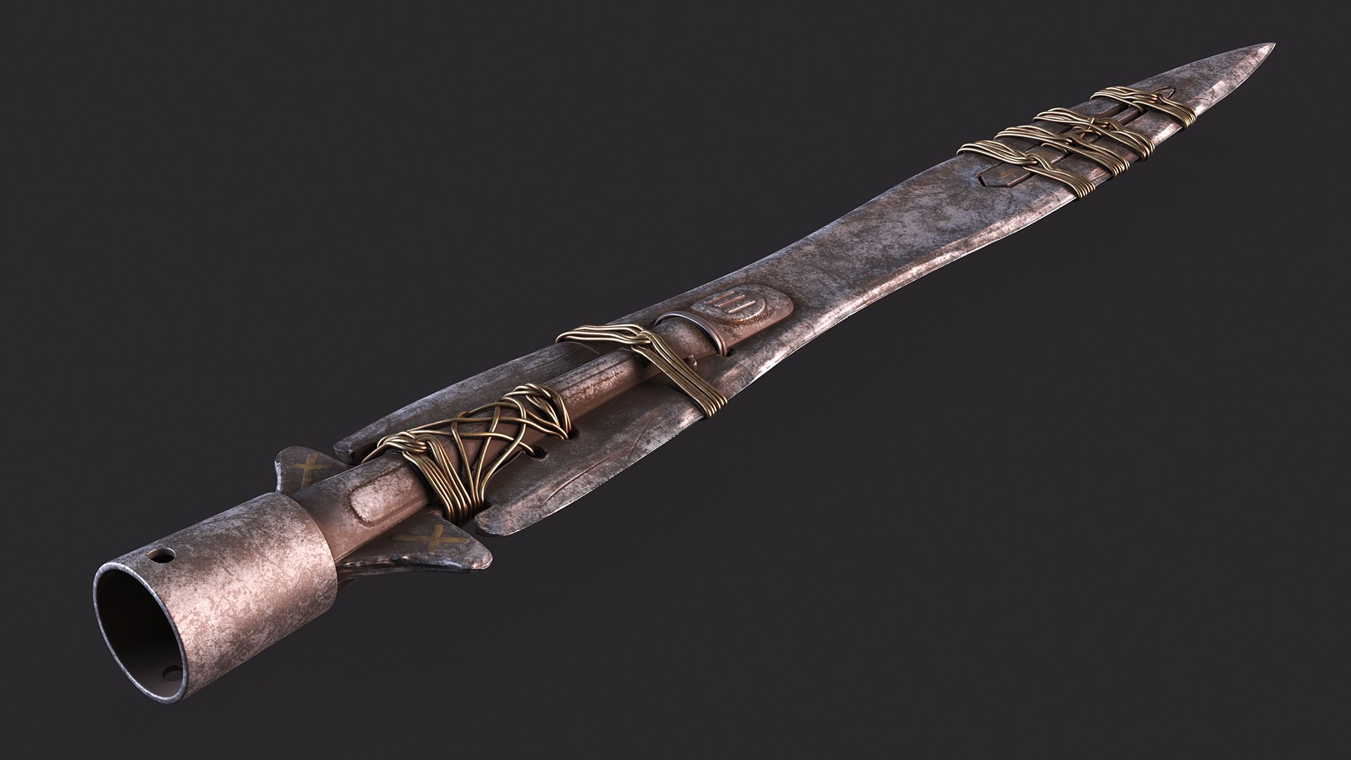 Ancient Roman Spear 3D - TurboSquid 2154497