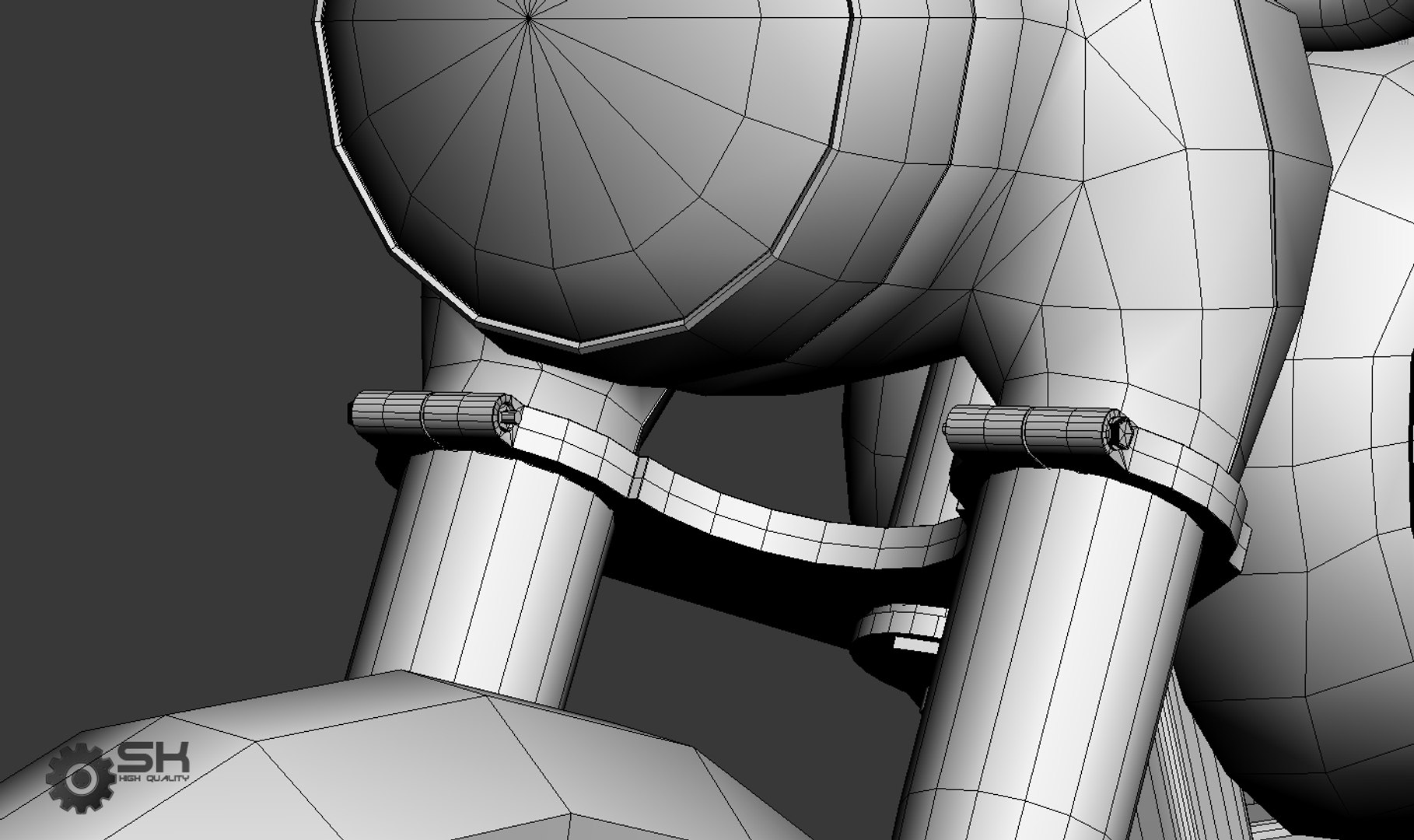 3d Model Motorcycle Java