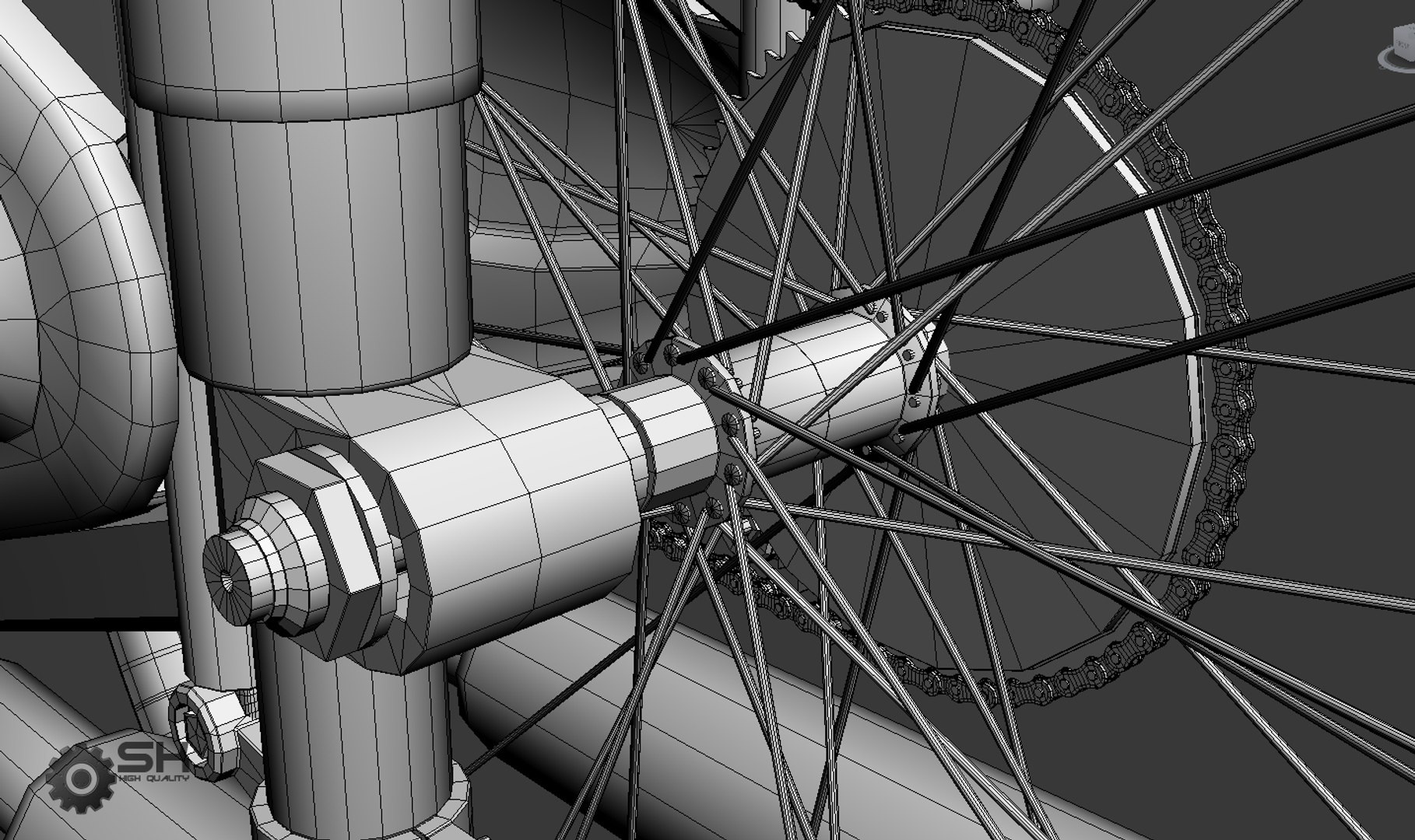 3d Model Motorcycle Java