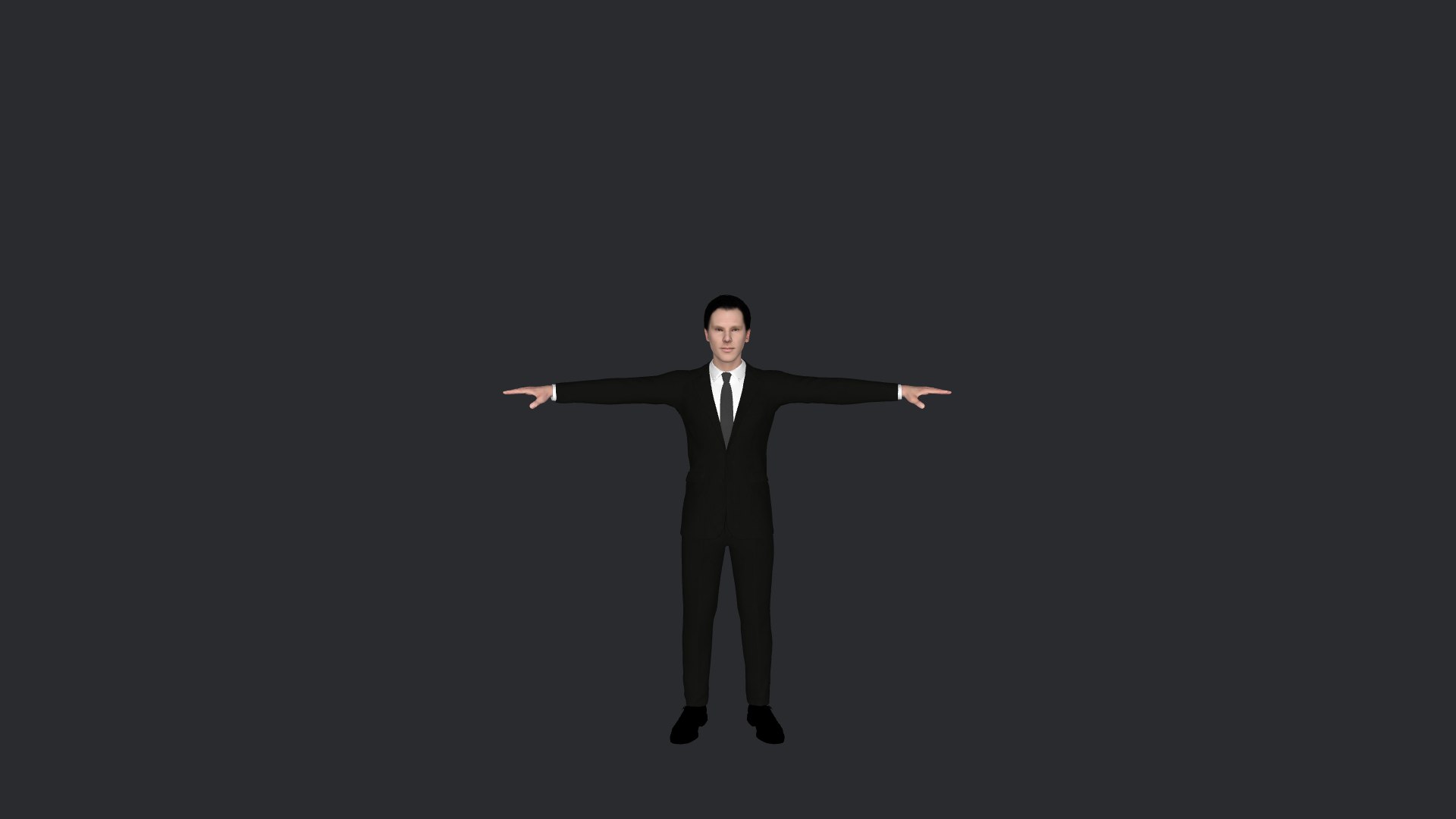 3D Benedict Cumberbatch Hyper Realistic Full Body Fully Rigged 3D ...