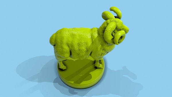 3D ram print - TurboSquid 1668369