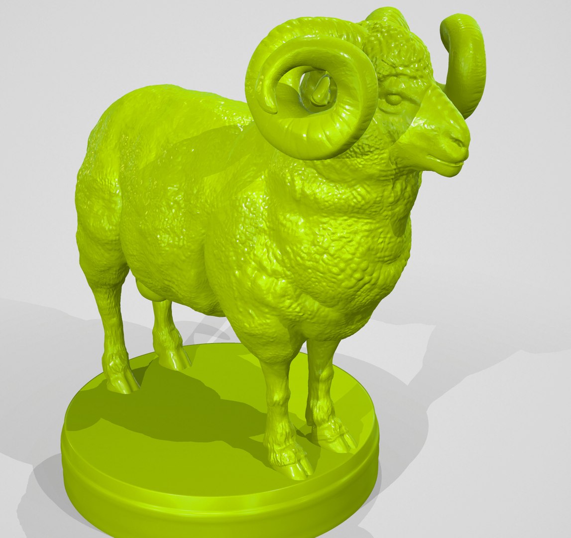 3D ram print - TurboSquid 1668369
