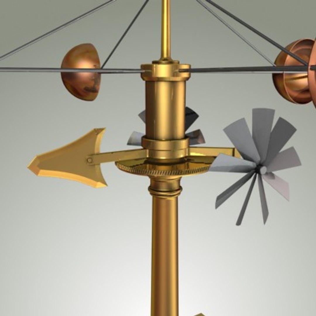 3d model anemometer