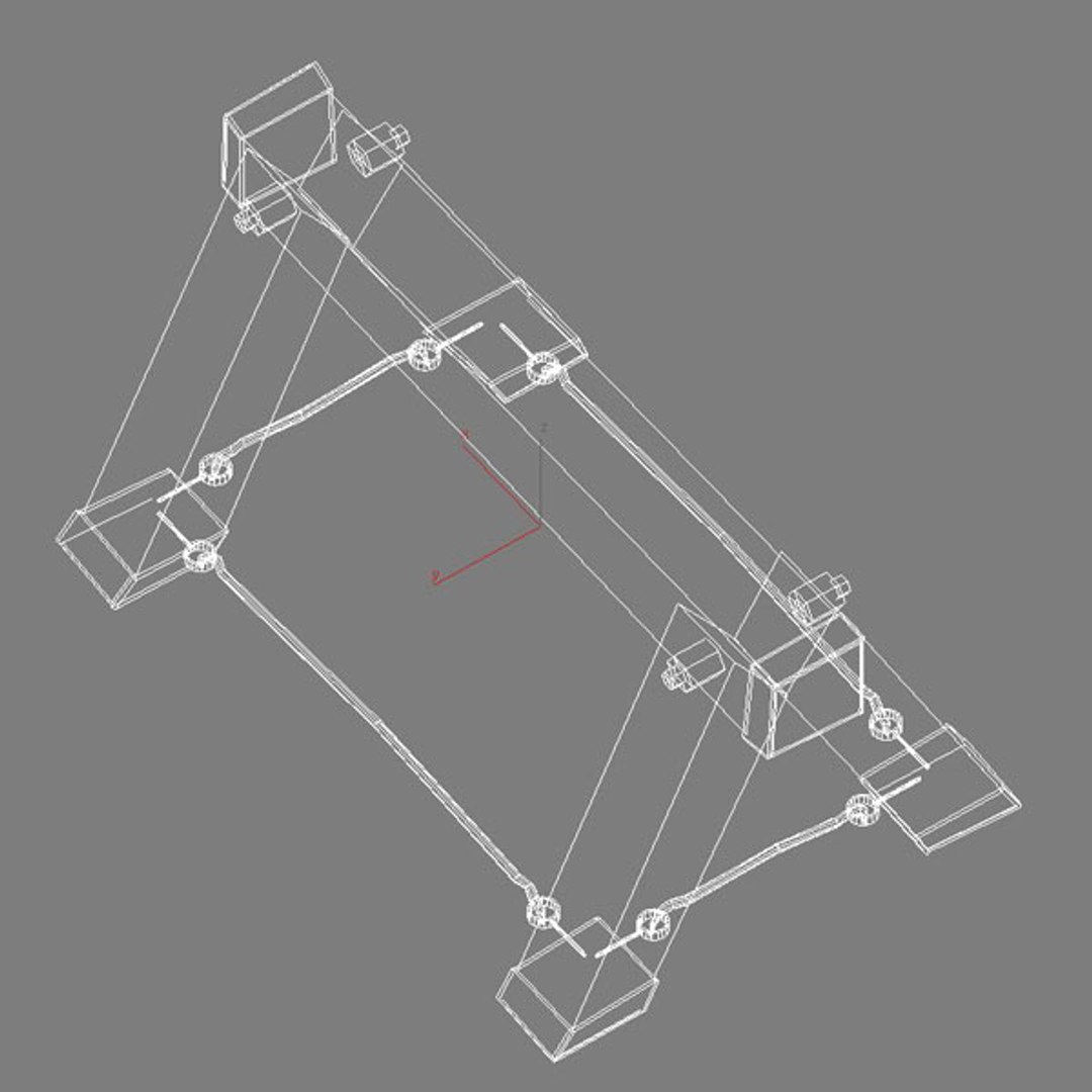 Free Wooden Base Goat 3d Model